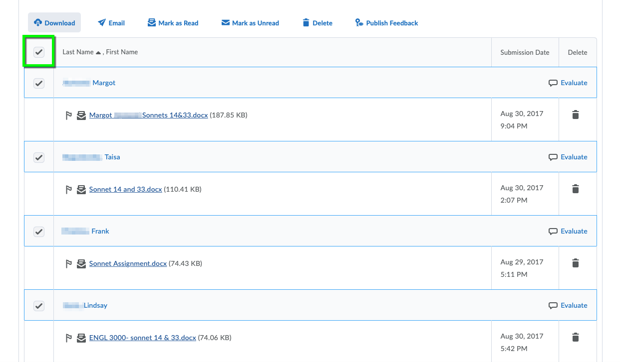 D2L - Download All Dropbox Folder Submissions | Office of Information Technology